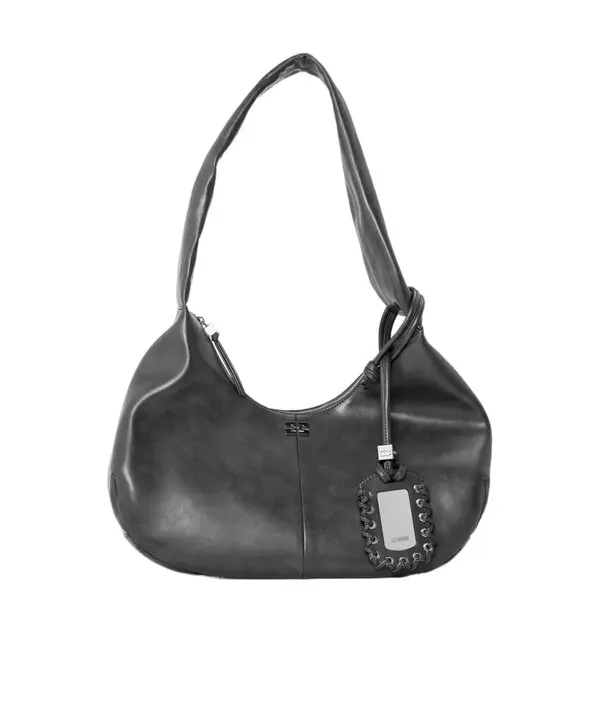 GANNI Logo Shoulder Bag