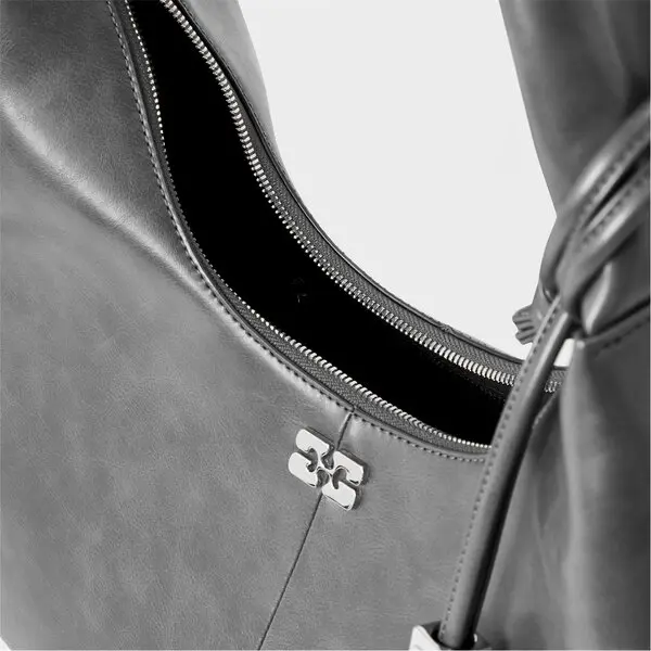 GANNI Logo Shoulder Bag