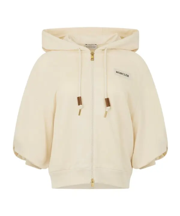 Moncler Hooded Zip-up Casual Jacket
