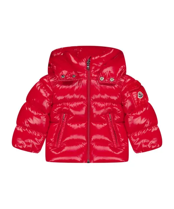 Moncler Logo Patch Down Jacket