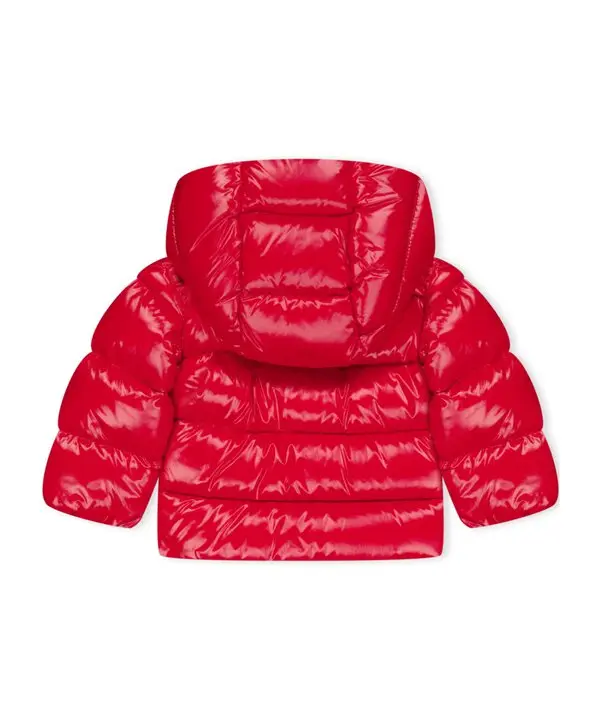 Moncler Logo Patch Down Jacket