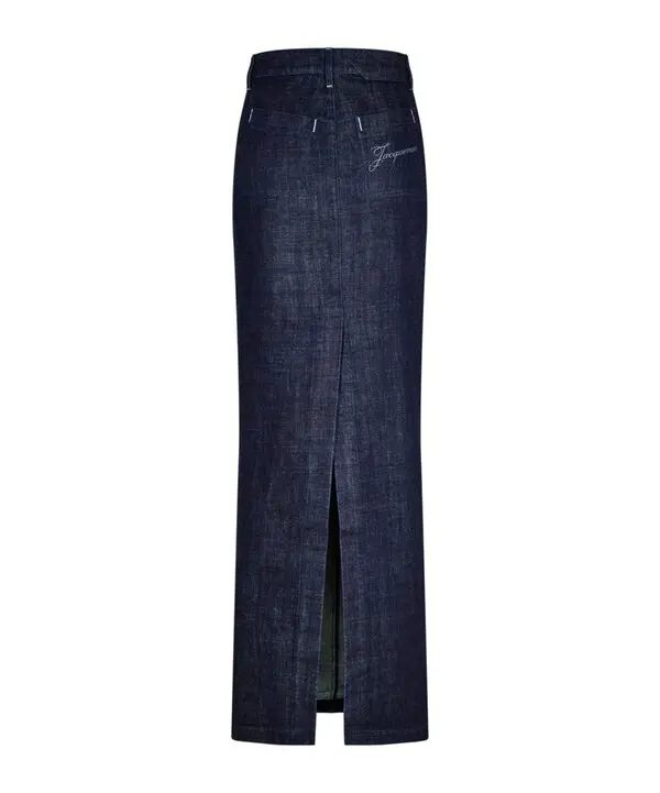 Jacquemus Belted Maxi Skirt