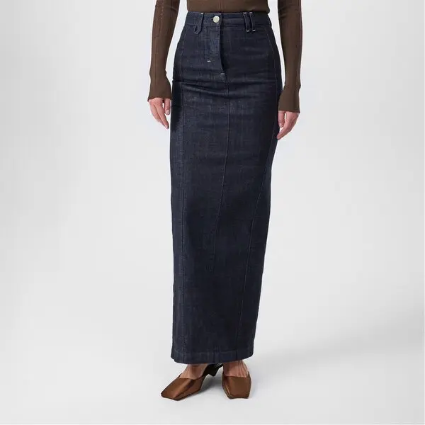 Jacquemus Belted Maxi Skirt