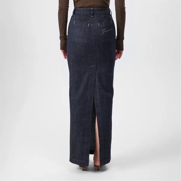 Jacquemus Belted Maxi Skirt
