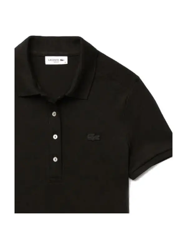 Lacoste L.12.d Slim Fit Stretch Mini Piqué Polo Shirt