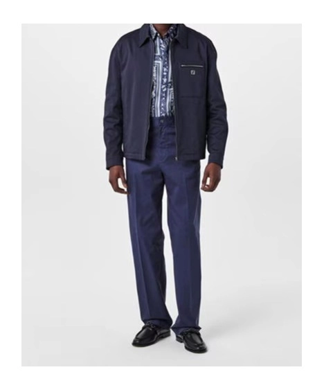 Fendi Ff Logo Zip-up Jacket