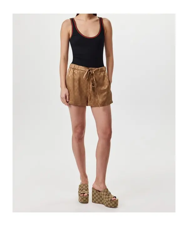 Gucci Gg Silk Shorts