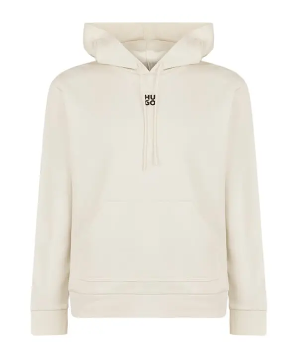 Hugo Boss Logo Hoodie - White