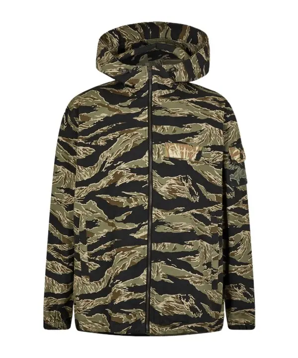 Givenchy Camouflage Hooded Jacket