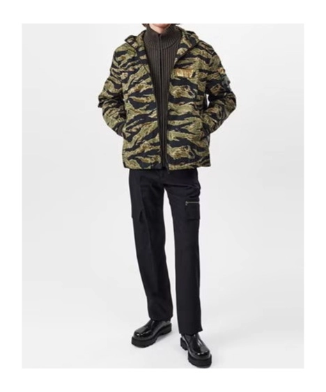 Givenchy Camouflage Hooded Jacket