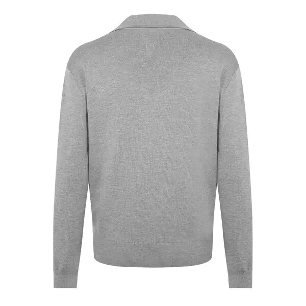 Dolce & Gabbana Wool V-neck Sweater With Dg Embroidery