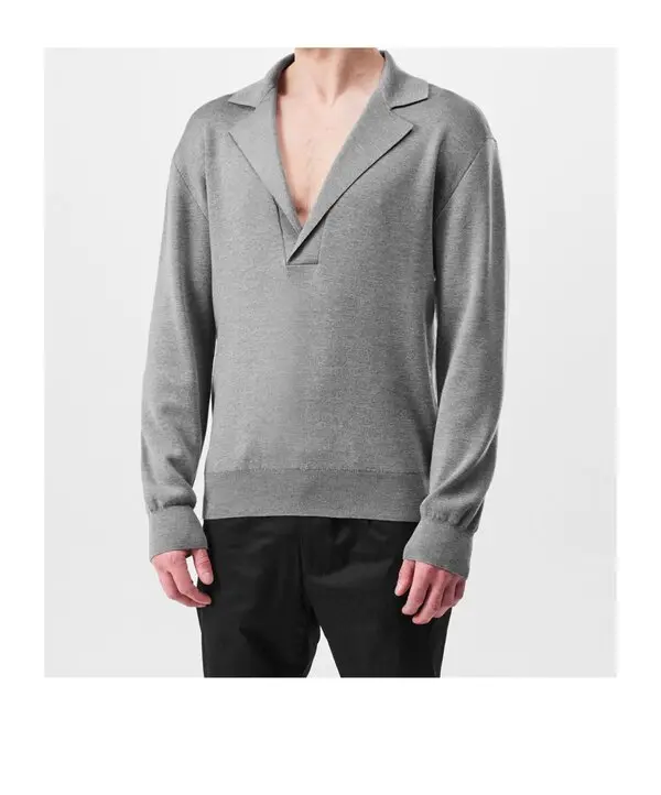 Dolce & Gabbana Wool V-neck Sweater With Dg Embroidery