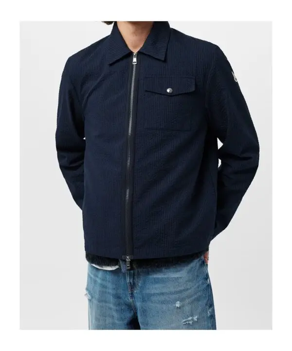 Moncler Zippered Long Sleeve Casual Jacket