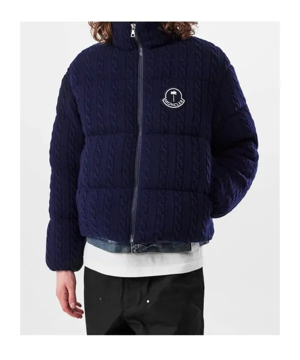 Moncler X Palm Angels Austru Zip-up Down Jacket