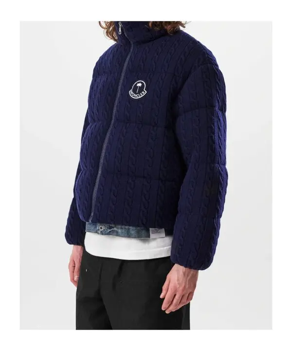Moncler X Palm Angels Austru Zip-up Down Jacket
