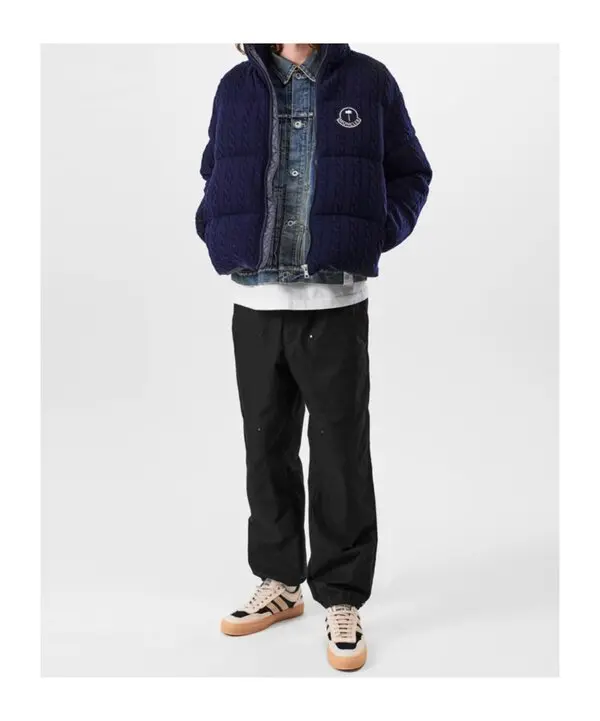 Moncler X Palm Angels Austru Zip-up Down Jacket