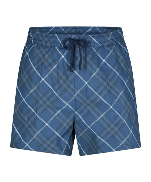 Burberry Checked Swimming Trunks