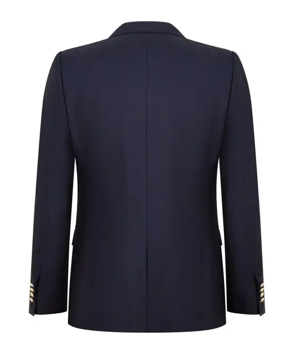 Dolce & Gabbana Single-button Embossed Patch Suit Jacket