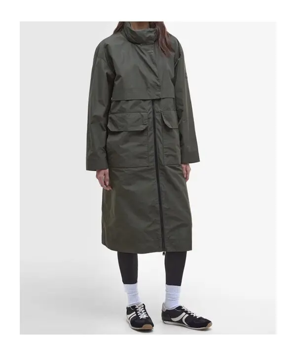 Barbour Roxanna Long Trench Coat