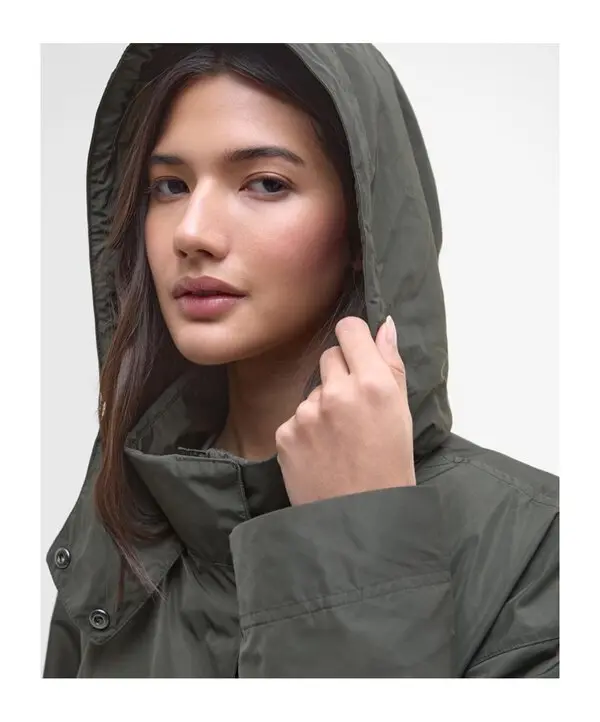Barbour Roxanna Long Trench Coat