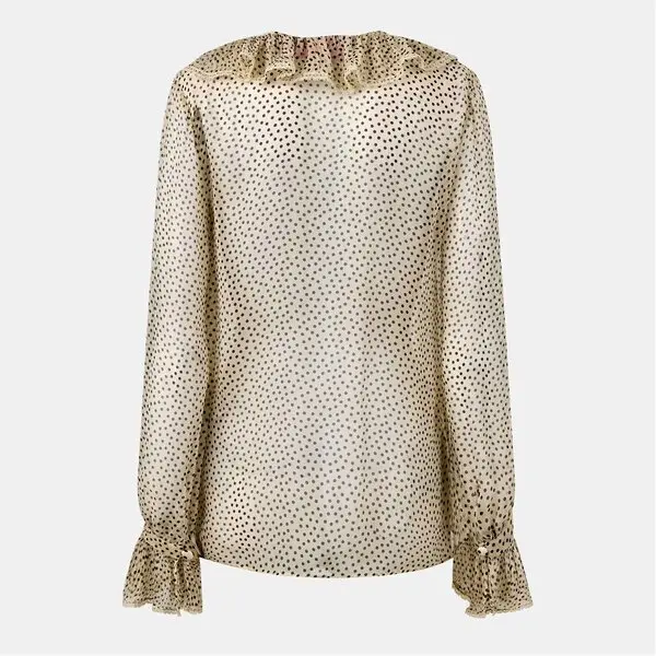 Valentino Garavani Long Sleeve Graphic Print Shirt