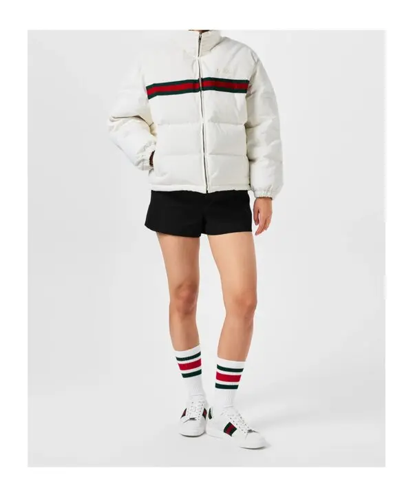 Gucci Twill Bomber Jacket