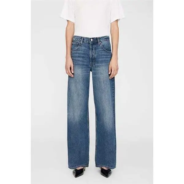 ANINE BING Wide Leg Jeans