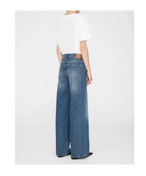 ANINE BING Wide Leg Jeans
