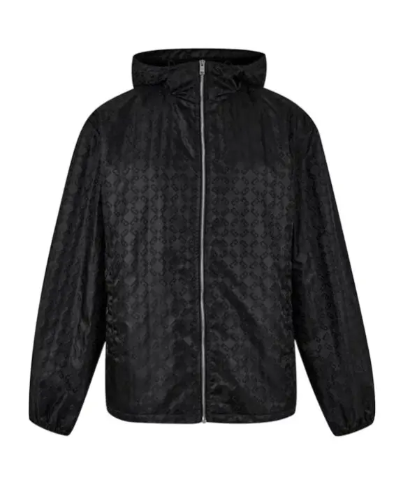 Givenchy Logo Hooded Casual Jacket