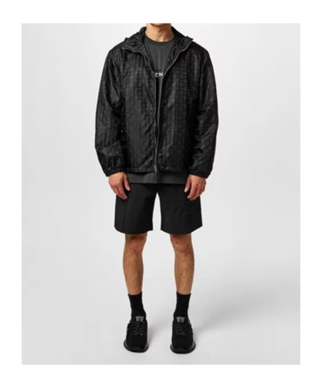 Givenchy Logo Hooded Casual Jacket
