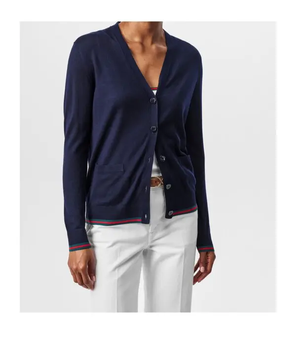 Gucci Cashmere Knit Cardigan