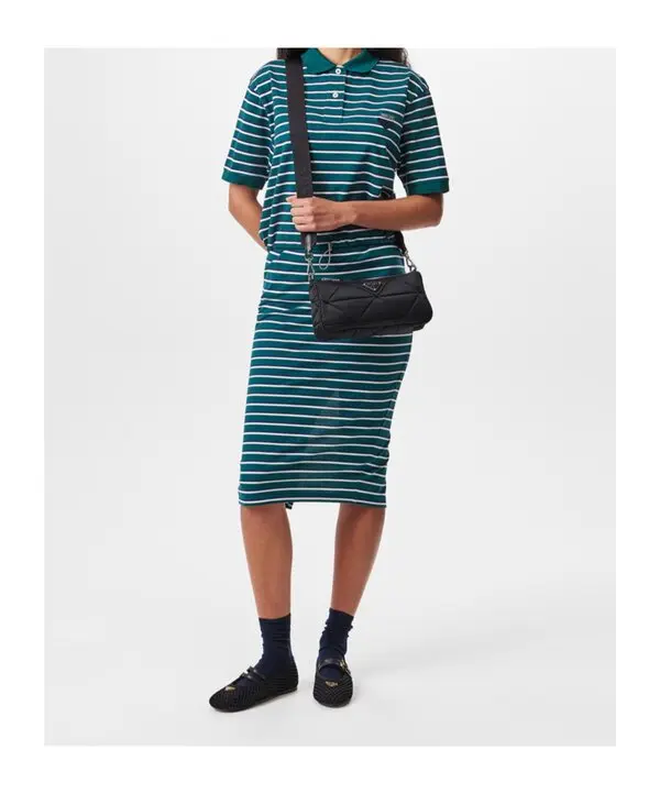 Prada Logo Shoulder Bag