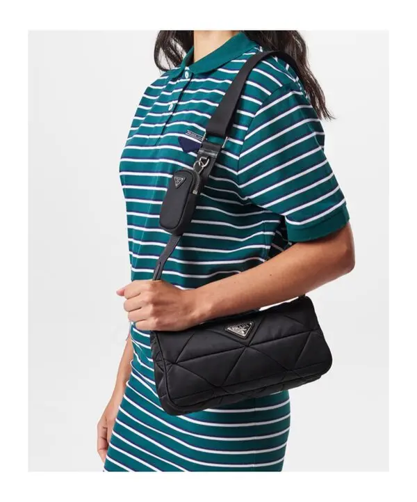 Prada Logo Shoulder Bag