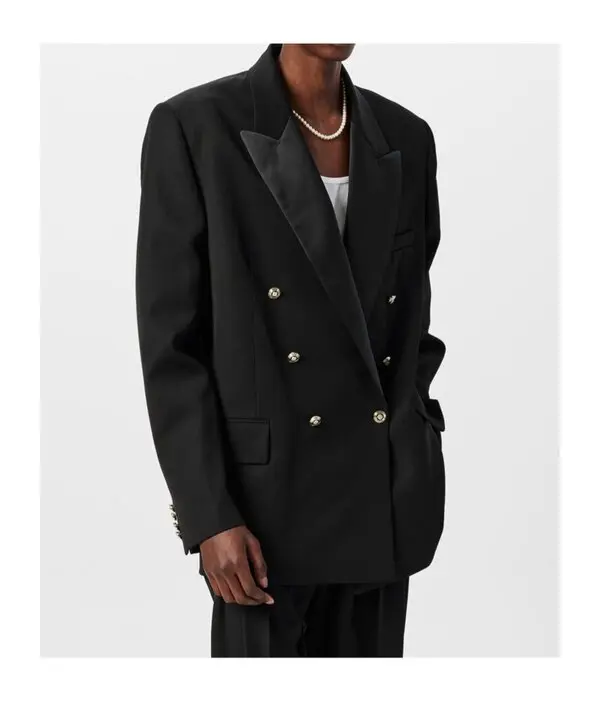 Casablanca Double Breasted Shawl Lapel Suit Jacket