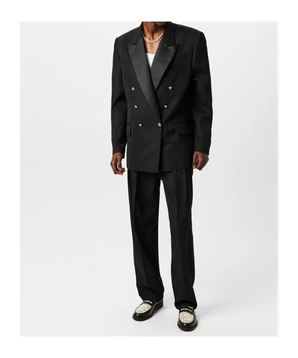 Casablanca Double Breasted Shawl Lapel Suit Jacket