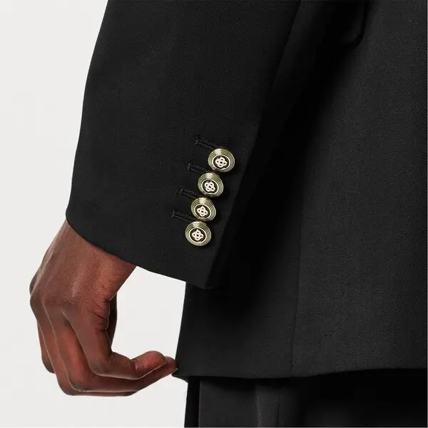 Casablanca Double Breasted Shawl Lapel Suit Jacket