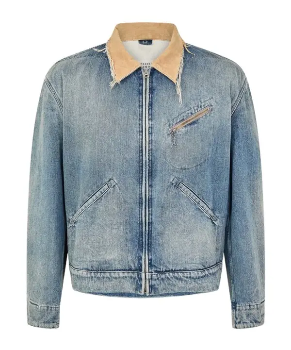 MAISON MARGIELA Lapel Collar Denim Jacket