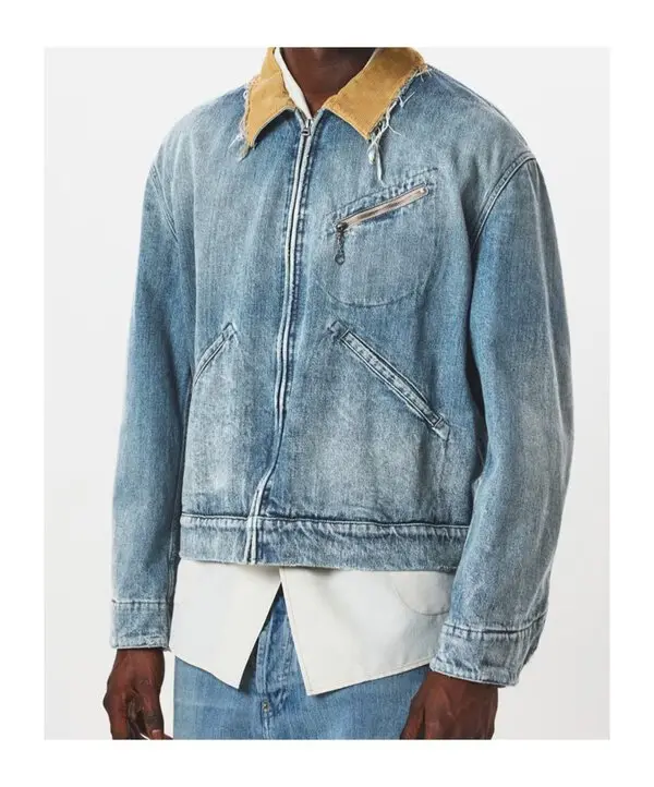 MAISON MARGIELA Lapel Collar Denim Jacket