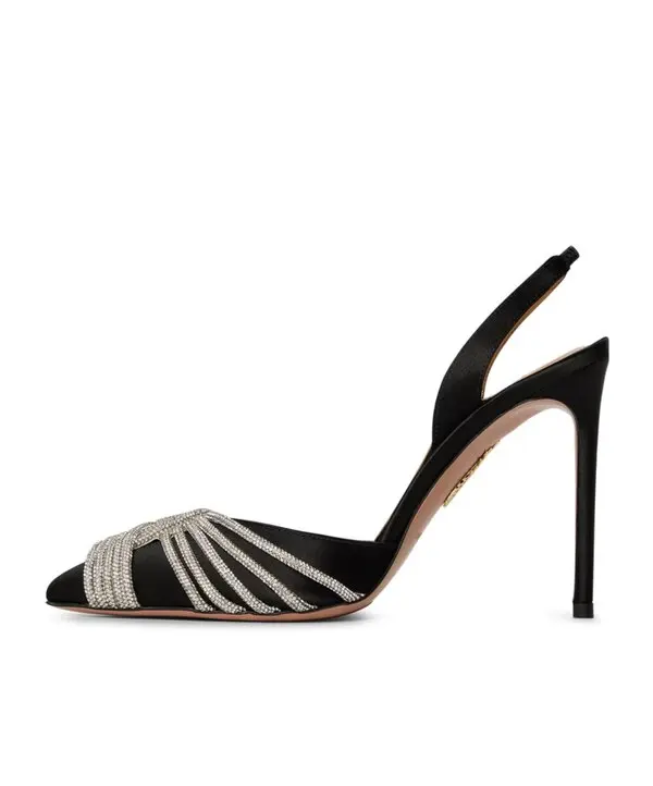 AQUAZZURA Gatsby Sling 105 High Heel