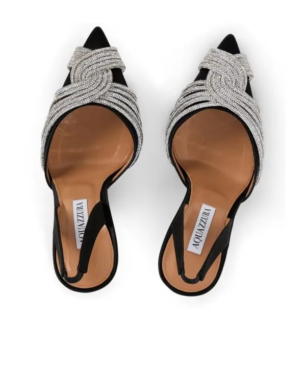 AQUAZZURA Gatsby Sling 105 High Heel