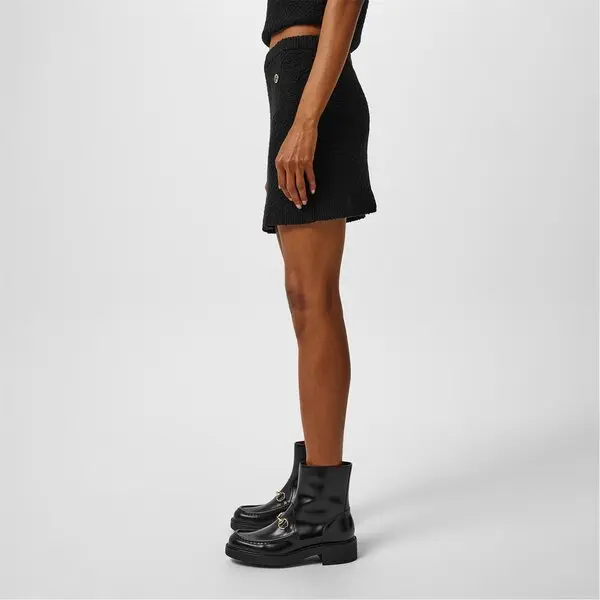 Gucci Wool Knit Mini Skirt