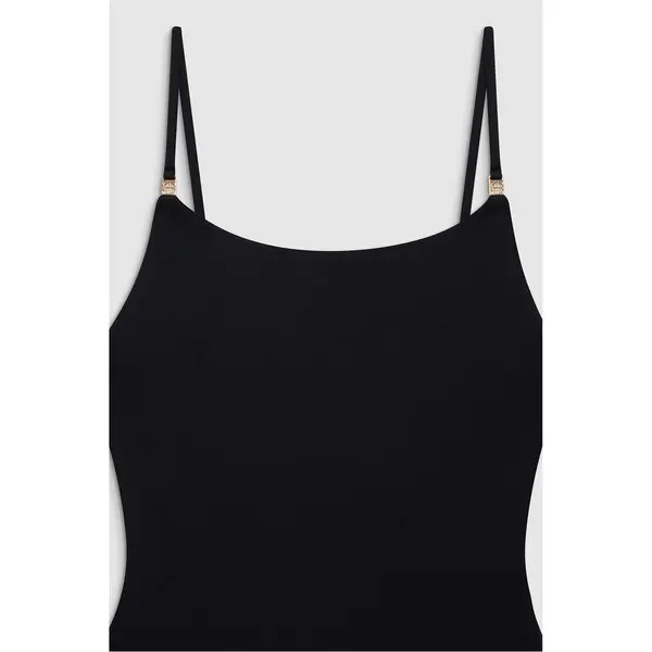 ANINE BING Halter One-piece Swimsuit