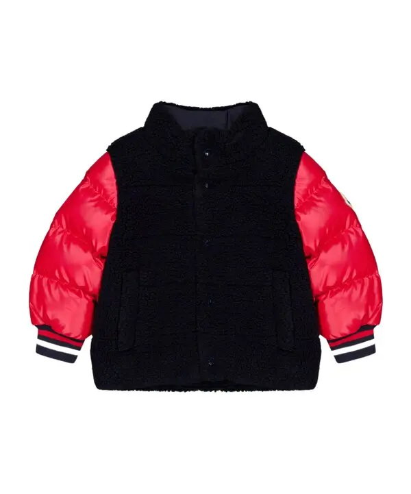 Moncler Logo Patch Down Jacket