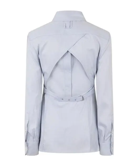 Jacquemus Long Sleeve Shirt With Back Cutout