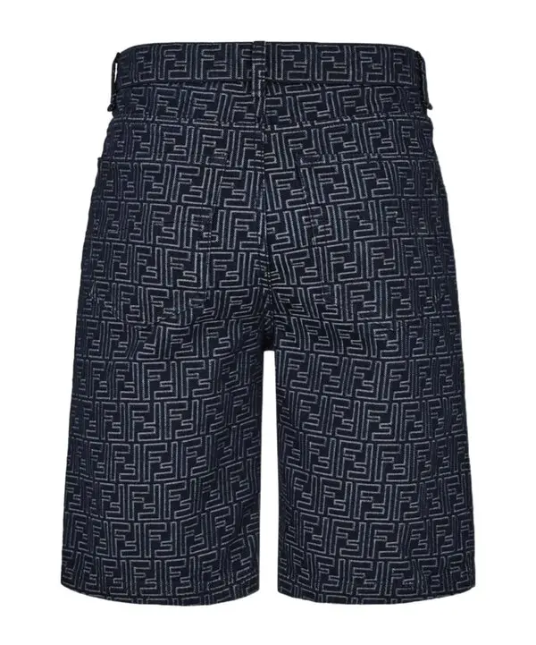 Fendi Ff Denim Short Sn53