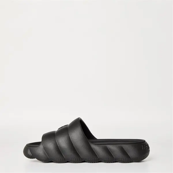 Moncler Quilted Logo Slides