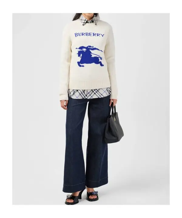 Burberry Logo Knitted Sweater