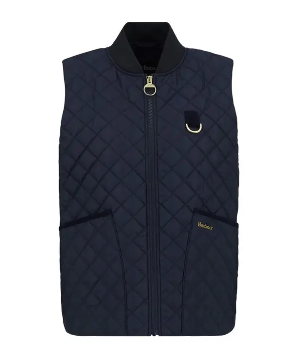 Barbour Quilted Zip-up Vest