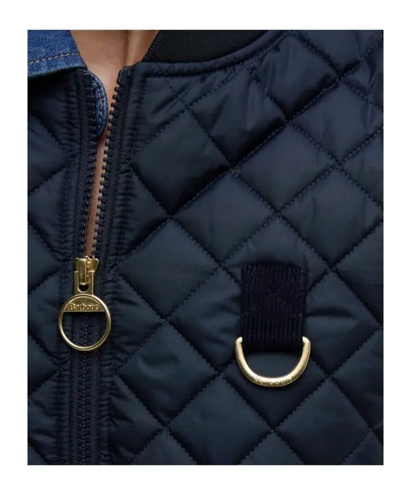 Barbour Quilted Zip-up Vest