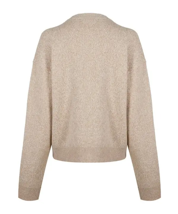 Versace V-neck Button-front Cardigan With Pockets